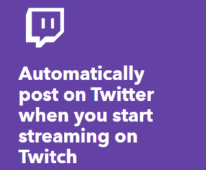 Twitchの配信開始をTwitterでツイートする方法 - Twitchメモ書き